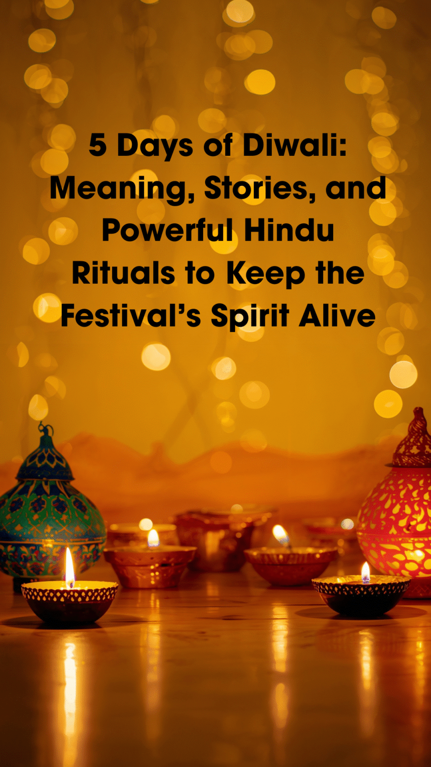 5 Days Of Diwali: Stories, And Powerful Hindu Rituals